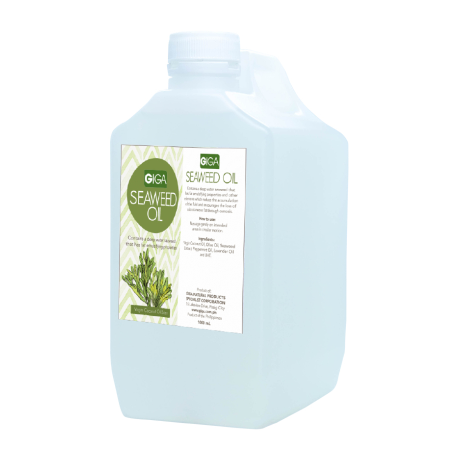 GIGA Seaweed Slimming Oil 1 Liter - Slimming Massage and Body Oil ...