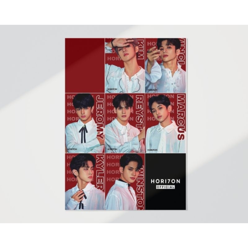 Ppop HORI7ON A4 Size Wallpaper Poster | Shopee Philippines