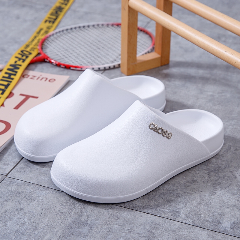 𝐂𝐋𝐎𝐒𝐒.𝐏𝐇 New Half Clogs Slipper Kitchen Slippers for Women | Shopee ...