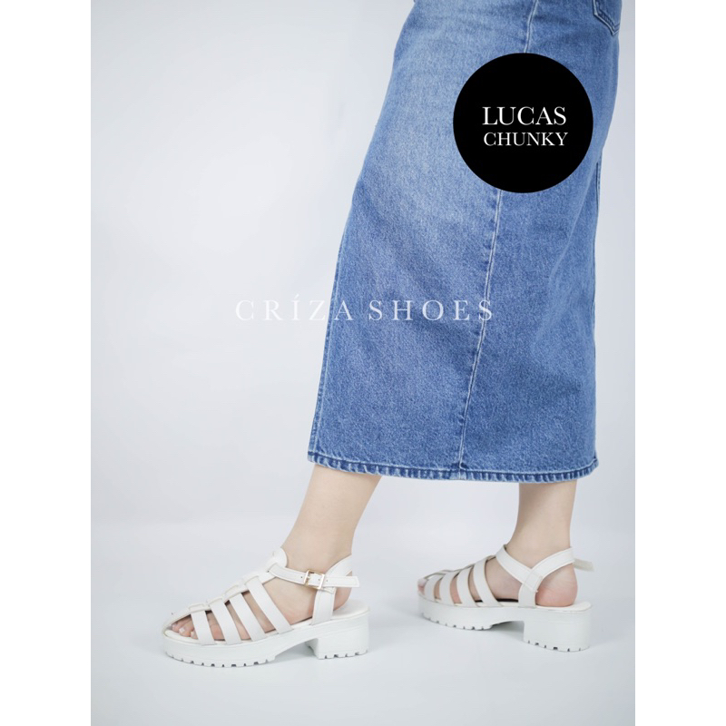 CRIZA SHOES LUCAS 2" CHUNKY SANDALS | Shopee Philippines