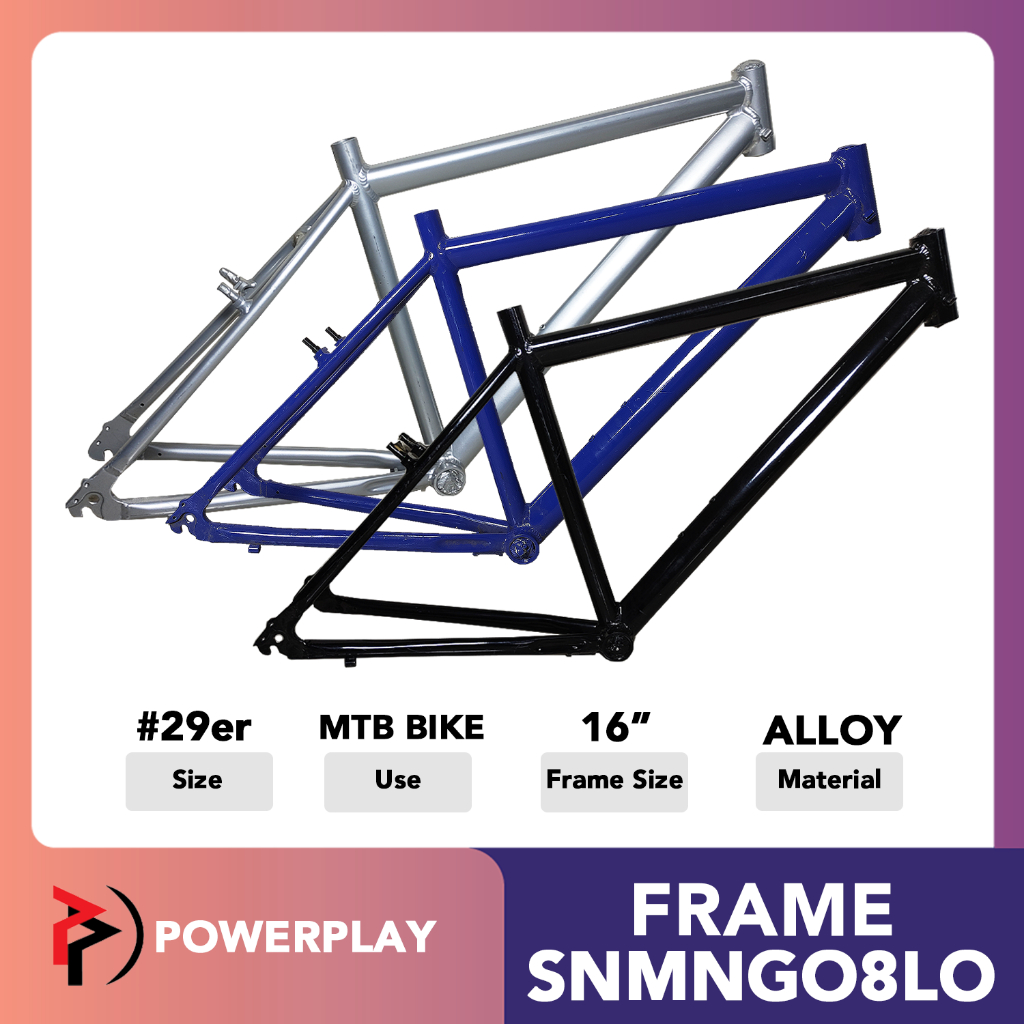 Bicycle Frame | 29er MTB Bike Frame | Alloy | Model SNMNGO8LO | Frame ...