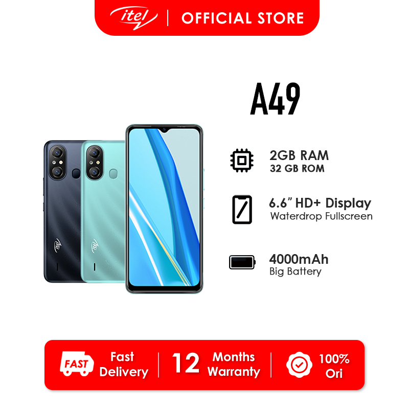 itel A49 LTE (2GB/32GB) | Shopee Philippines