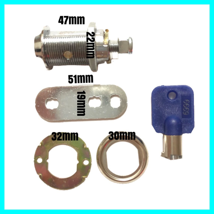 Cam Lock and Key Lock for Pisonet / Videoke / Coinslot /Box | Shopee ...