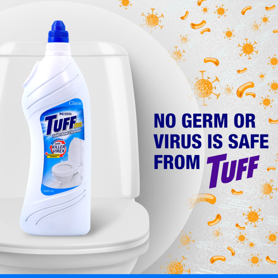Tuff Tbc classic toilet bowl cleanser 1000 ml | Shopee Philippines