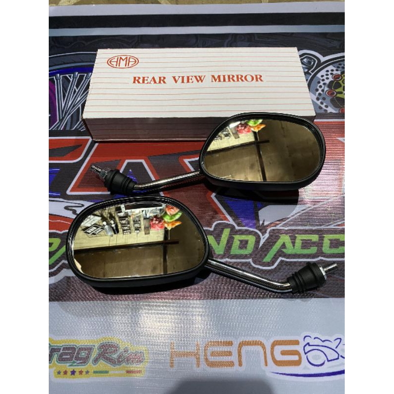 HMA CHROME SIDE MIRROR HONDA / YAMAHA | Shopee Philippines