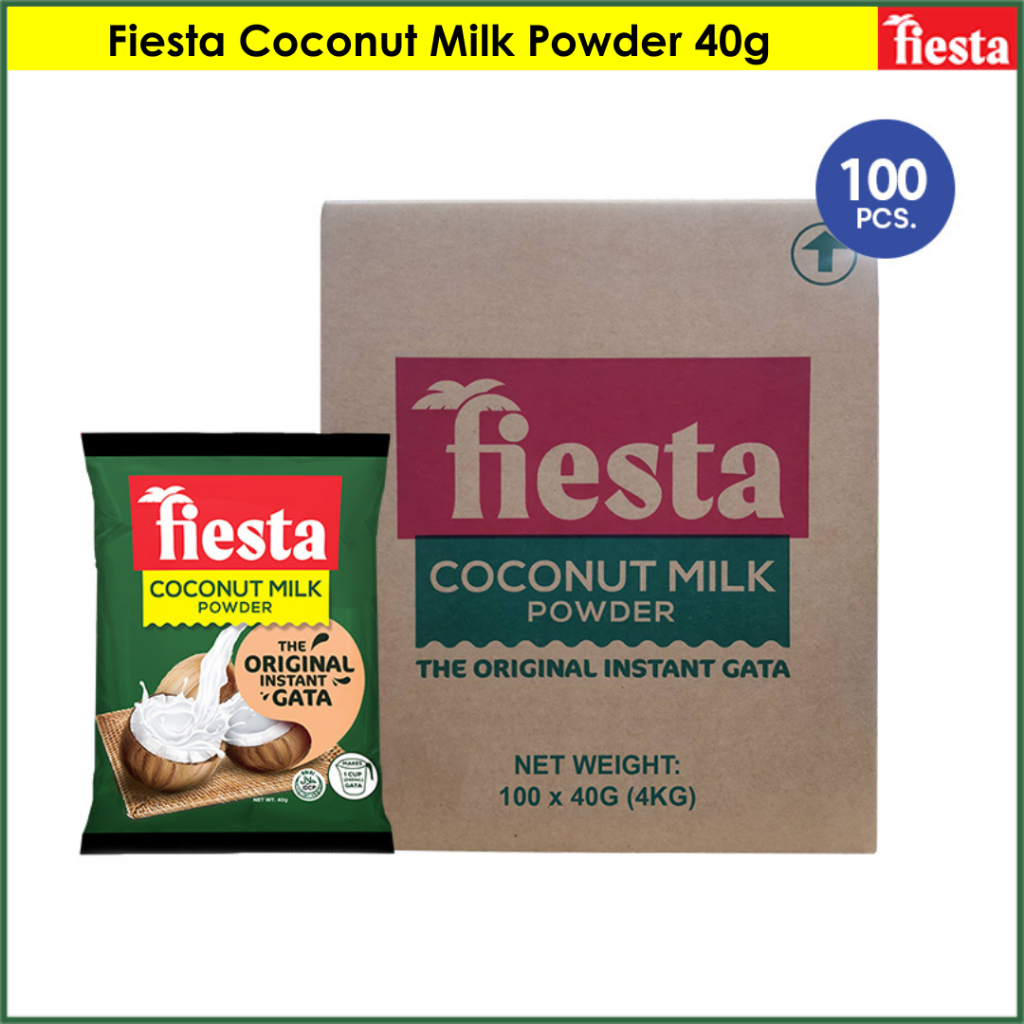 Fiesta Coconut Milk Powder 40g | Pack of 100 | Original Gata Powder ...