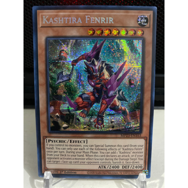 Kashtira Fenrir - MP23-EN163 - Prismatic Secret Rare 1st Edition | Shopee Philippines
