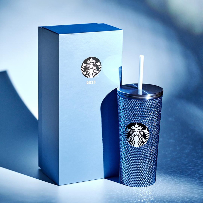Starbucks Rhinestone Tumbler “ Opulent Rhinestone “ (Aquamarine ...