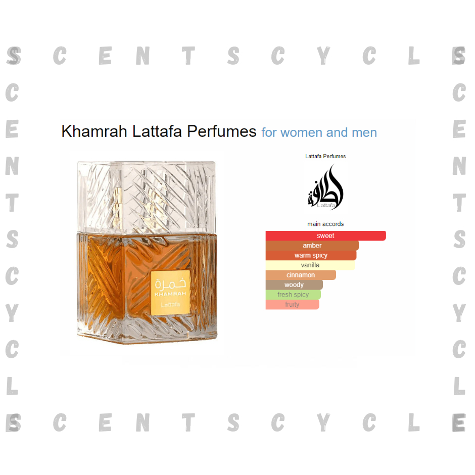 Lattafa Khamrah 100ml EDP | Shopee Philippines