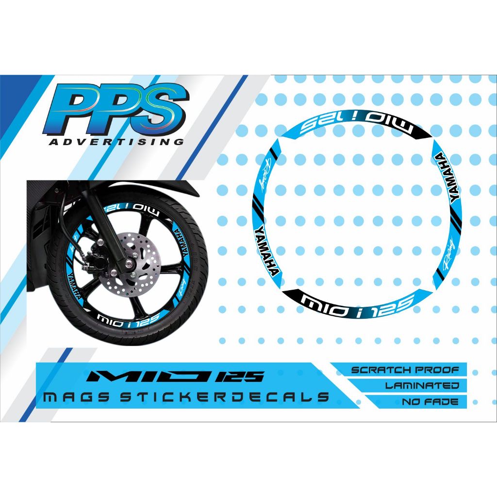 Mio i 125 Mags Sticker | Shopee Philippines