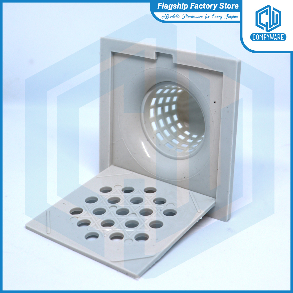 PVC Plastic Floor Drain/CR Washroom Floor Sink Channel Trench Traps ...