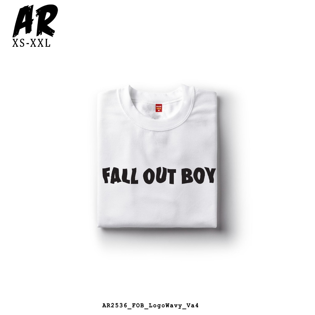 AR Store AR Fall Out Boy FOB Wavy Logo Customized Shirt Unisex T-shirt ...