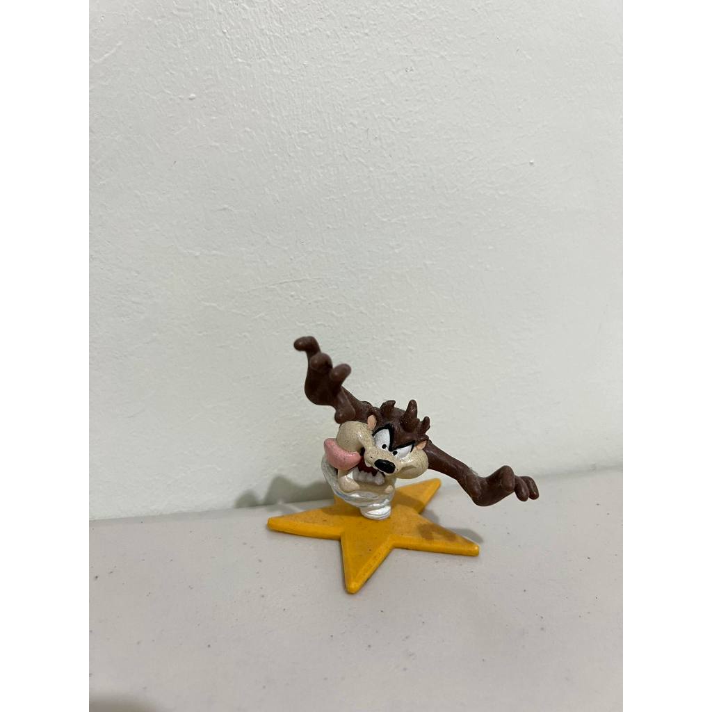 TAZ Whirlwind with Star Base Warner Brothers Looney Tunes Toy Figure T1 ...