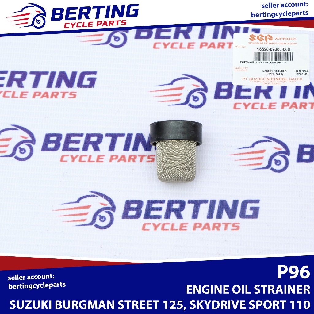 SGP ENGINE OIL STRAINER Suzuki SGP Burgman 125 Skydrive Sport 110 ...