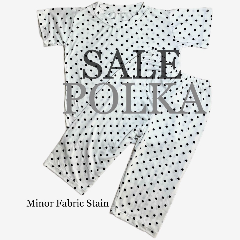 (HOLIDAY 3) Polka dots family terno pajama couple Christmas New Year matchy outfit set sleepwear ...