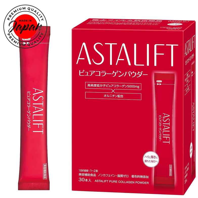 Fujifilm Astalift Pure Collagen Powder 30 Days Stick (5.5g x 30 sticks ...