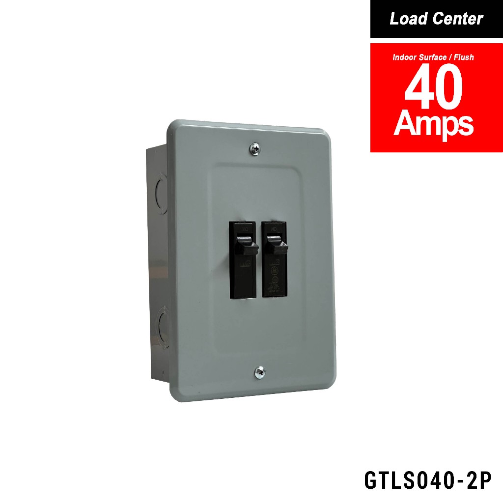 Nema1 Load Center 2-Pole Surface/Flush Breaker Enclosure Copper Bus ...