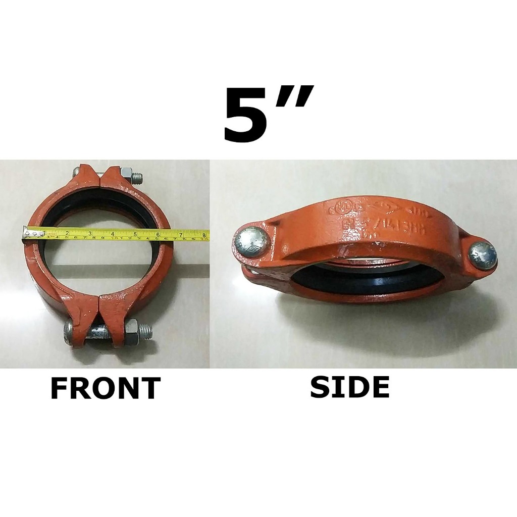 VICTAULIC CLAMP 5" MECHANICAL GROOVED COUPLING == VICTUALLIC VICTUALIC ...