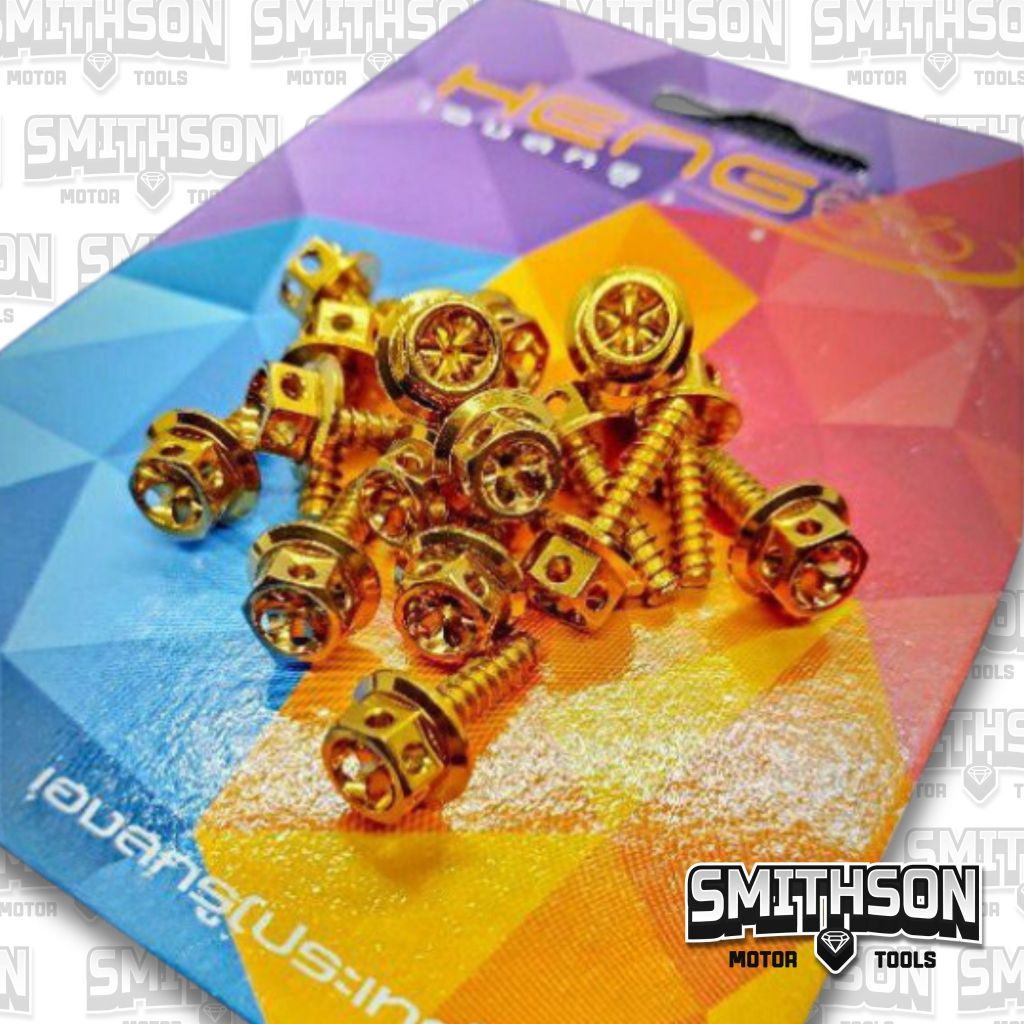 HENG Flower Type Screw m5x15 Body Bolts Screw Fairings 1pc for Yamaha ...