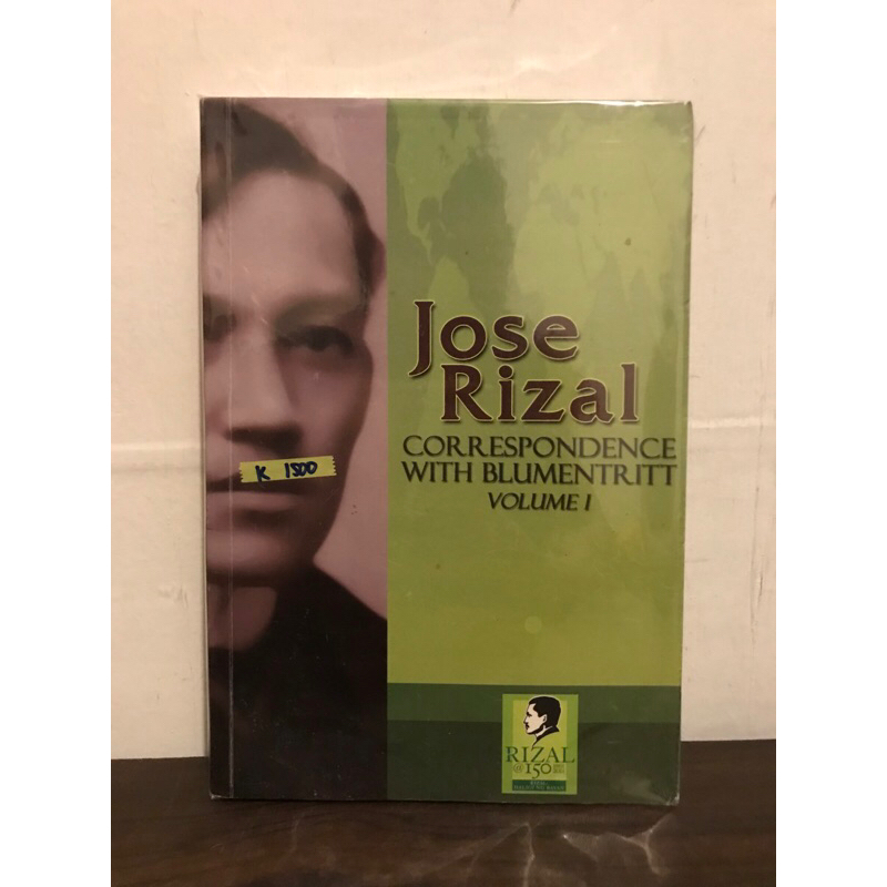 JOSE RIZAL CORRESPONDENCE WITH BLUMENTRITT filipiniana | Shopee Philippines
