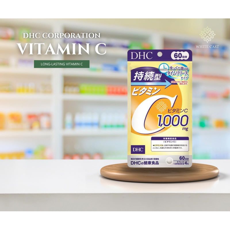 DHC long-acting Vitamin C 60 days 240 tablets | Shopee Philippines