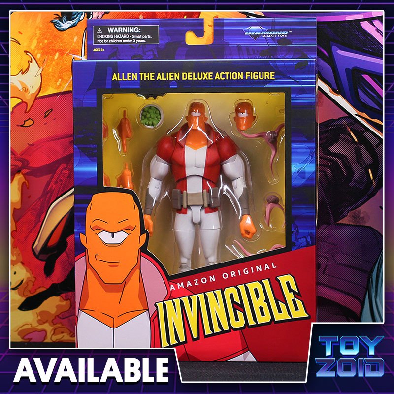 Select Invincible Allen the Alien Dupli-Kate Monster Girl Deluxe Set ...