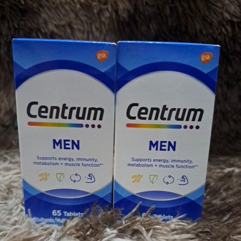 Centrum Men 65Tablets MultiVitamins&Minerals Supplement from USA ...