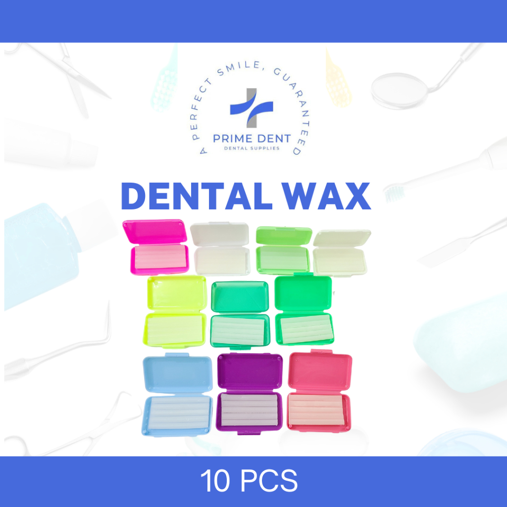 Assorted Den//tal Wax for Braces 10 pcs | Shopee Philippines