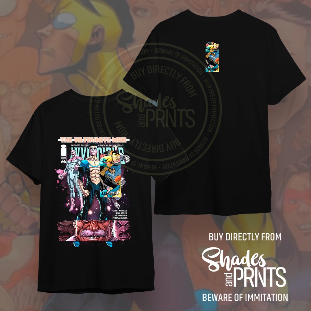 Invincible Image Comics Mark Grayson Printed Superhero Shirt wear ...