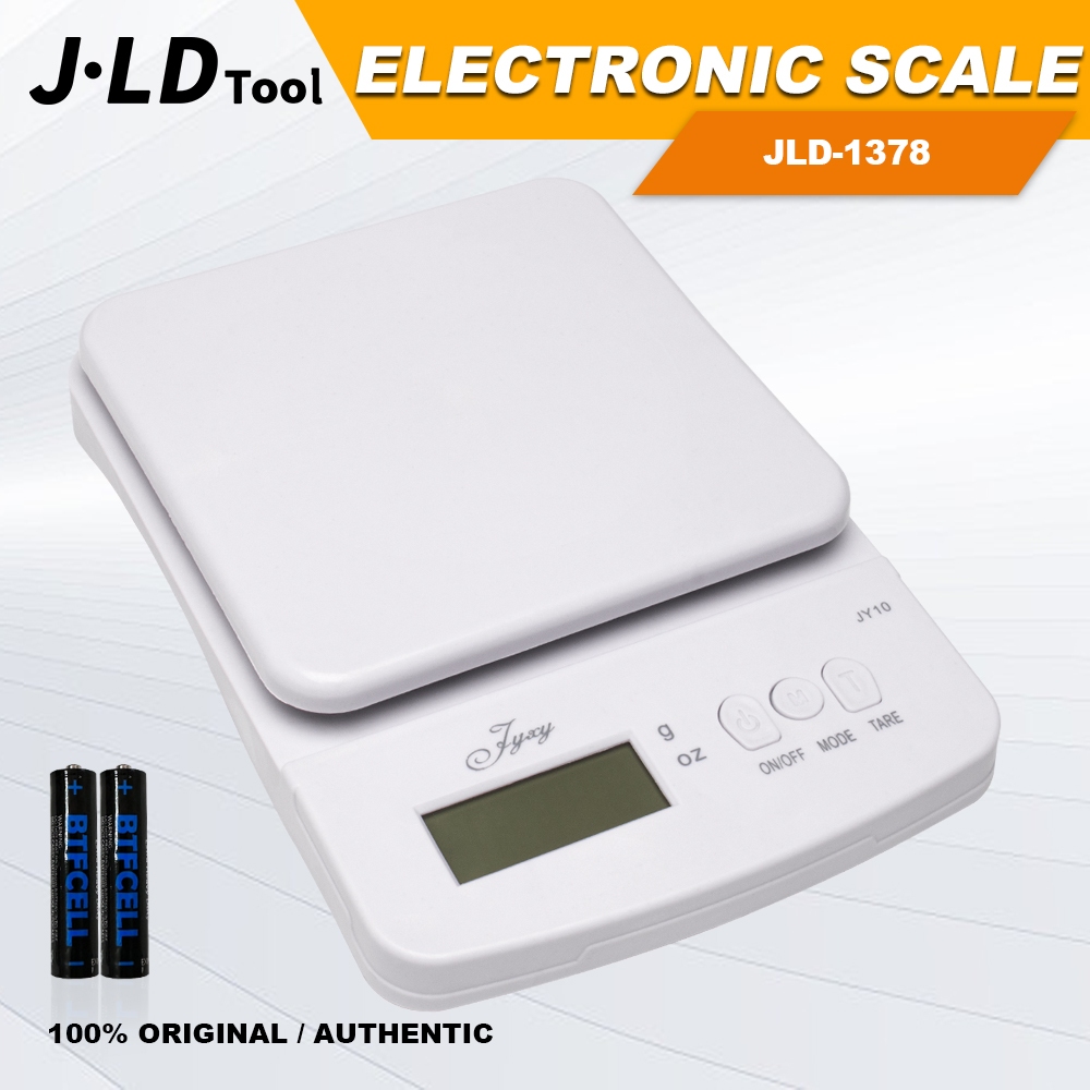 JLD Portable Food Scale JY10 Food Weight Scale WIHTE Digital Weighing ...