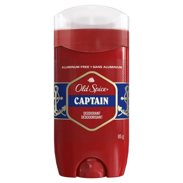 Old Spice Red Collection Captain Scent Deodorant for Men, 85g | Shopee ...