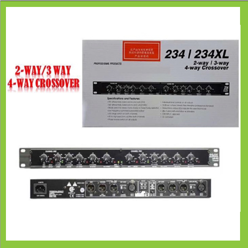 DBX 234/234XL Stereo 2 way/ 3 way/ 4 way Crossover (DBX-234XL) | Shopee ...