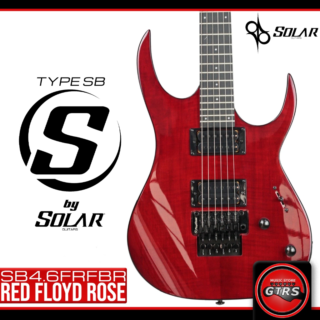 Solar Guitars - S By Solar Series Type SB - SB4.6FR Electric Guitar ...