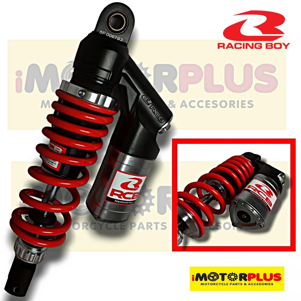 RCB MONO SHOCK DB-5 SERIES MIO 295MM TRIANGULAR TANK ADJUSTABLE [SL/RED ...