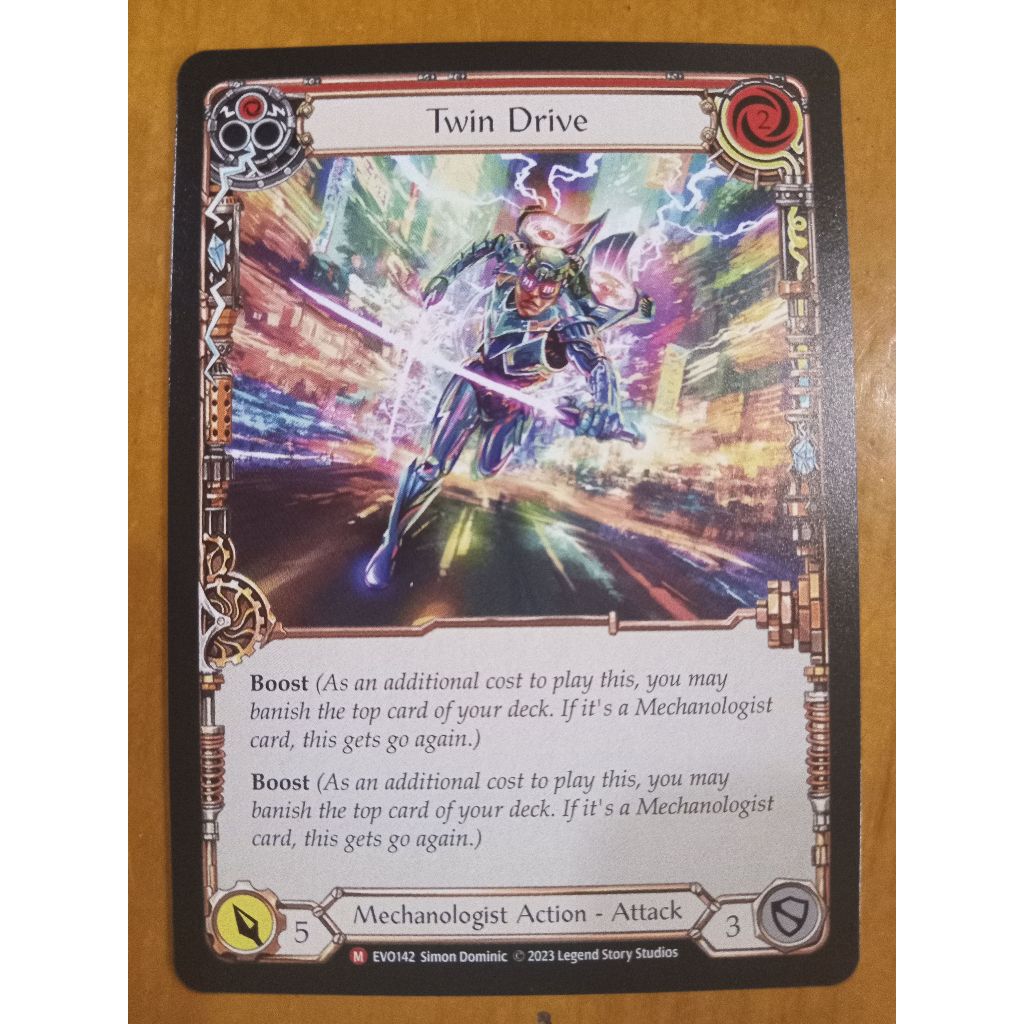 FAB Twin Drive Majestic Flesh and Blood TCG Mechanologist Attack Action ...