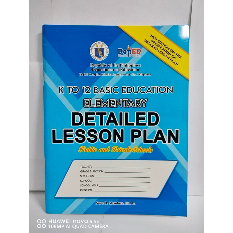 Detailed Lesson Plan Junior High School Elementary K to 12 | Shopee ...