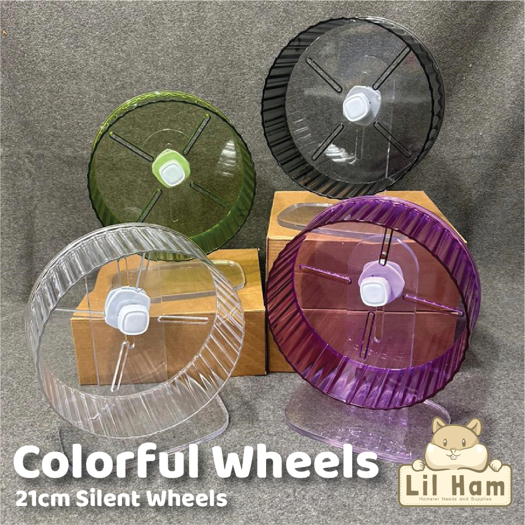 21CM Colorful Hamster Wheels for Dwarf Hamsters | Shopee Philippines