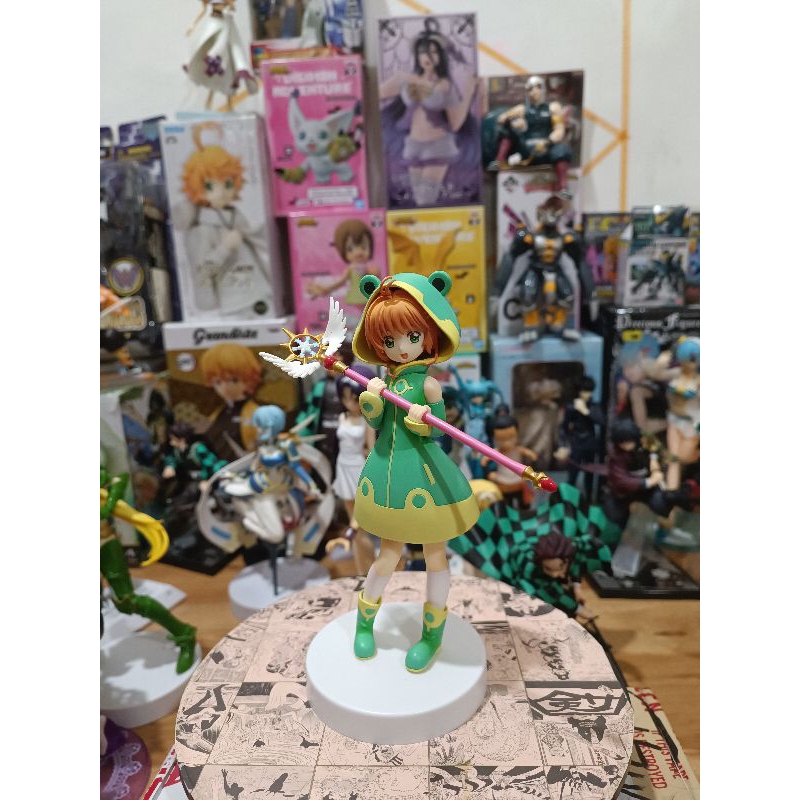 Authentic Sakura of Card Captor Sakura Cute Frog Ver. Furyu Figure ...