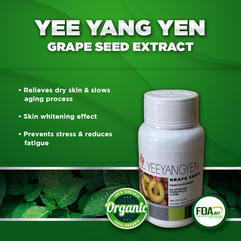 Grape Seed (yee yang yen) Dynapharm | Shopee Philippines