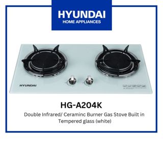 Hyundai Double Infrared/ Ceraminc Burner Gas Stove Built in HG-A204K ...