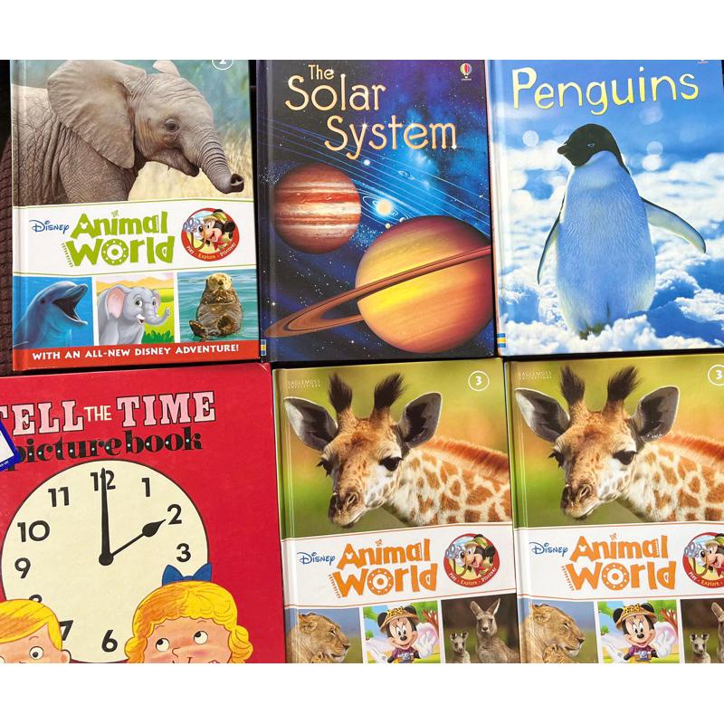 Assorted Reference Books Educational Books for Children | Shopee ...