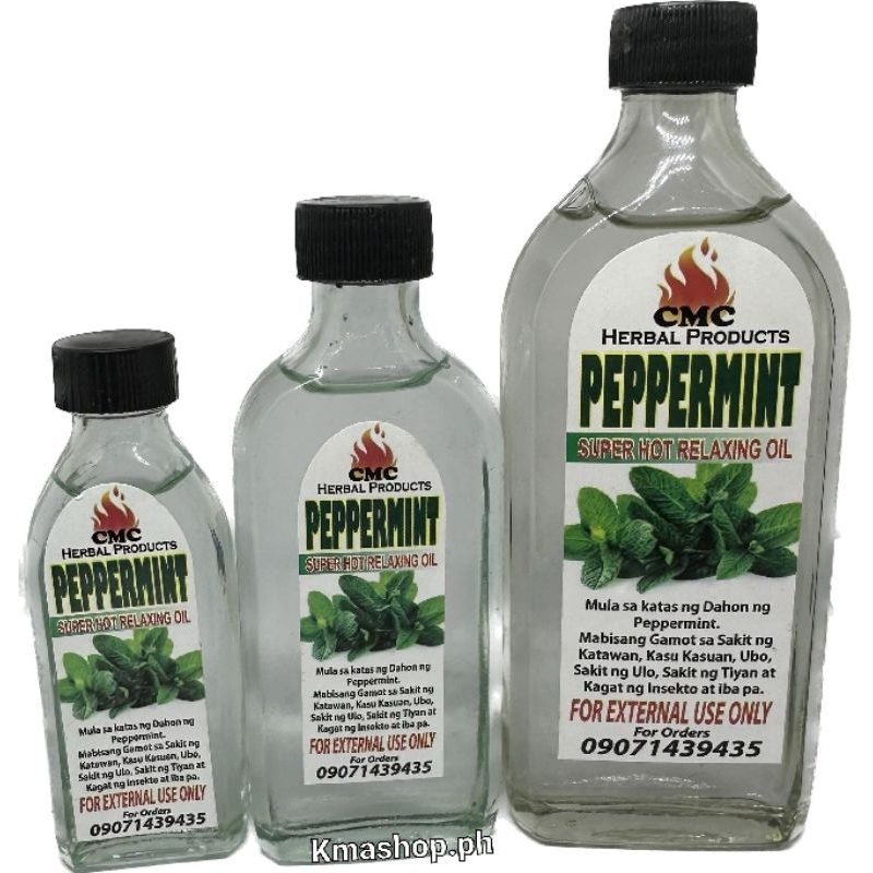 CMC Peppermint oil (Relaxing oil) | Shopee Philippines