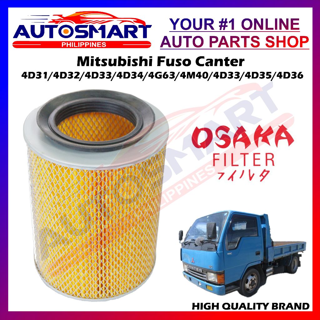 OSAKA Air Filter MITSUBISHI CANTER FUSO 4D314D32 4D33 4D34 4G63 4M40 ...