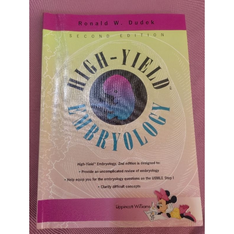 High-Yield Embryology (2nd hand) | Shopee Philippines