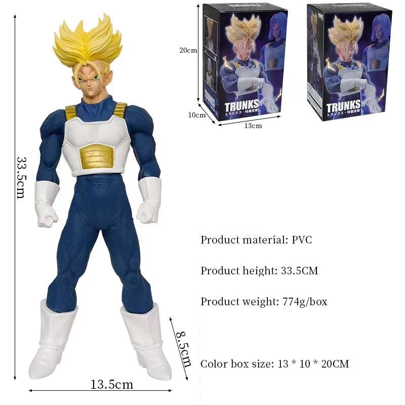 Dragon Ball Z DBZ Trunks Super Saiyan Trunks With Armor Yellow Hair 33 ...