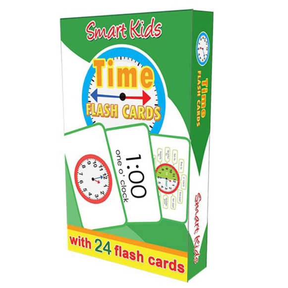 SMART KIDS TIME FLASH CARDS | Shopee Philippines