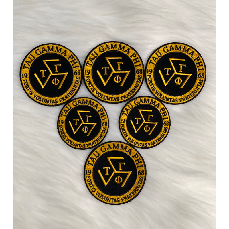 Tau Gamma Phi and Sigma Triskelion Embroidered Iron on Patch | Shopee ...