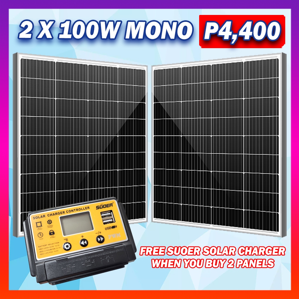 Solar Panel 100W 150W 10BB Mono Crystalline - Original Solar Home ...