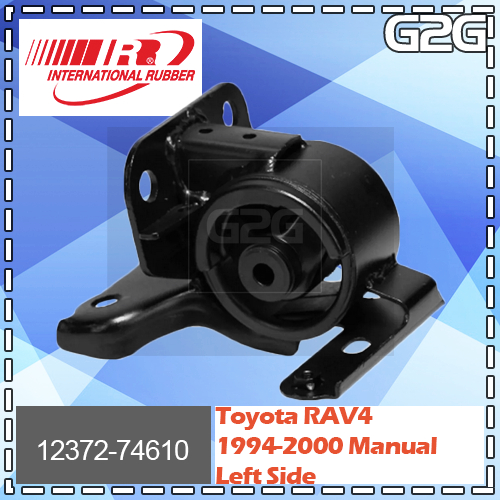 Engine Support Left International Rubber 12372-74610 Toyota Rav4 1994 ...