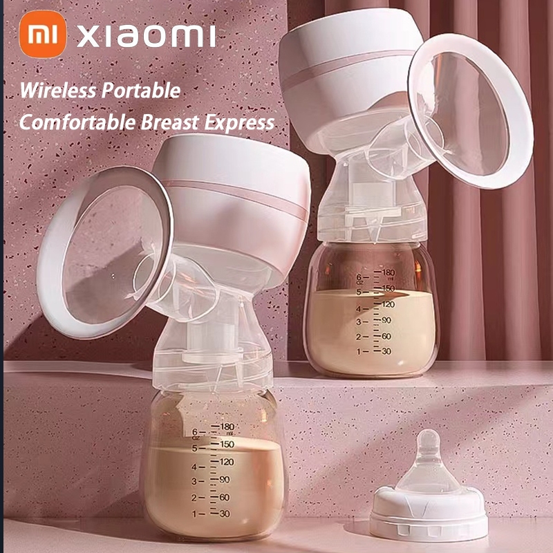Xiaomi Electric Breast Pump Portable Breast Massager Mute Milk-Feeding ...